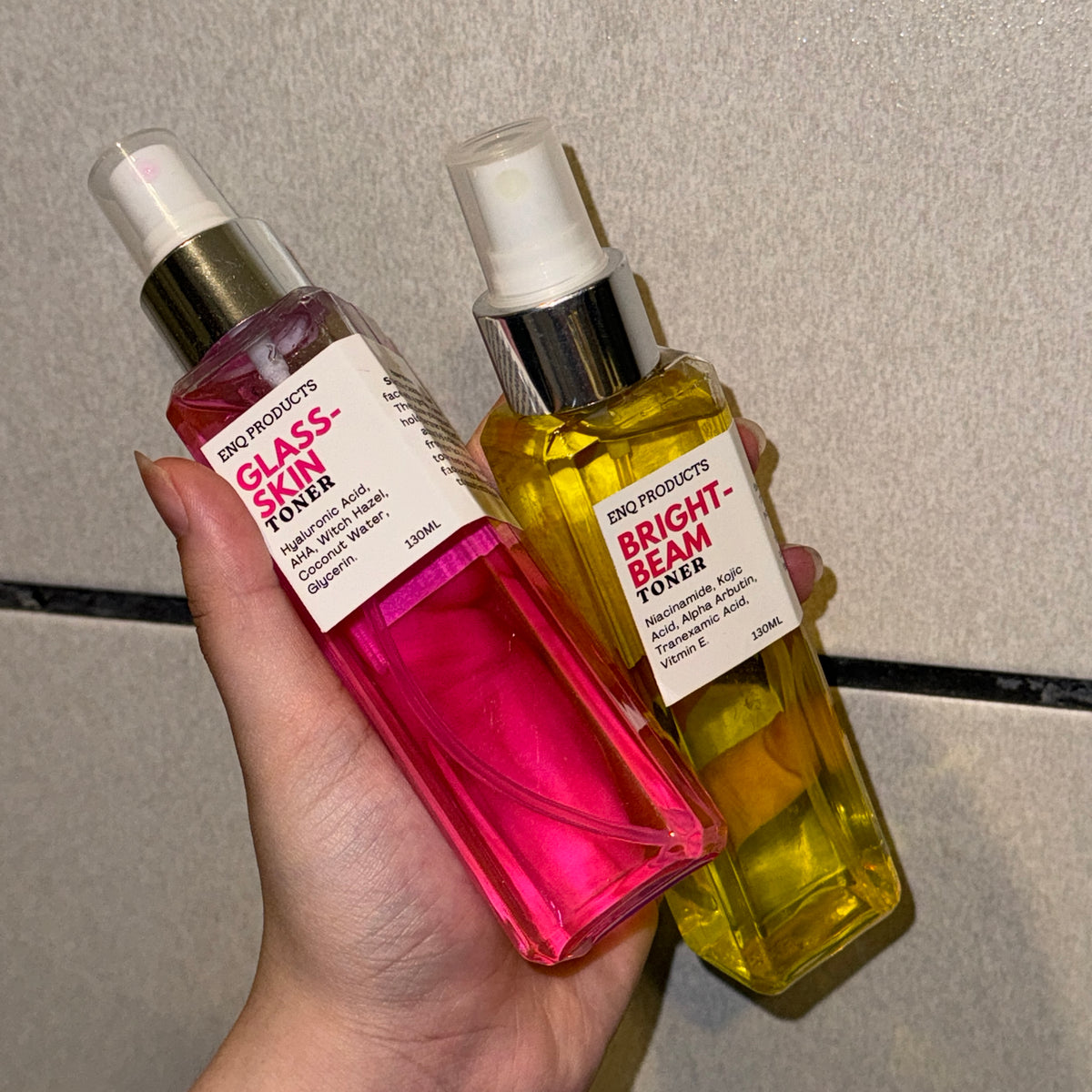 Glass Skin Toner- 𝟭.𝟰% 𝗛𝘆𝗮𝗹𝘂𝗿𝗼𝗻𝗶𝗰 𝗔𝗰𝗶𝗱 + 𝟮.𝟯% 𝗔𝗛𝗔 | ENQ